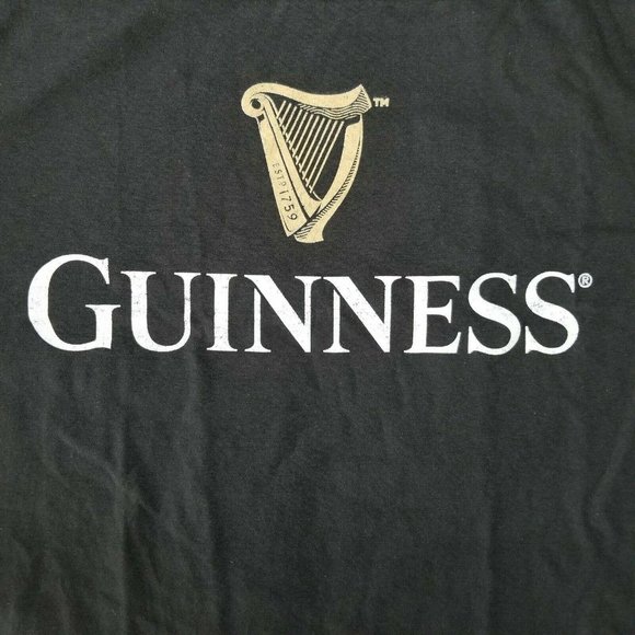 Guinness | Shirts | Guinness Mens L Tshirt Licensed Beer Brew Brewery ...